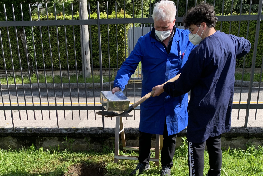 CORONAVIRUS: LA CAPSULA DEL TEMPO IN MEMORIA AL COVID-19